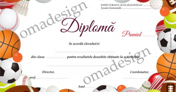 Diploma Sport 01 - DSP01