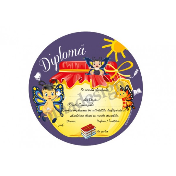 Diploma Fluturas 7 - DMC46