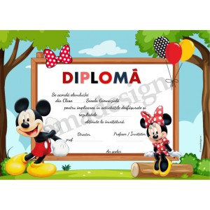 Diploma Mickey Mouse 2