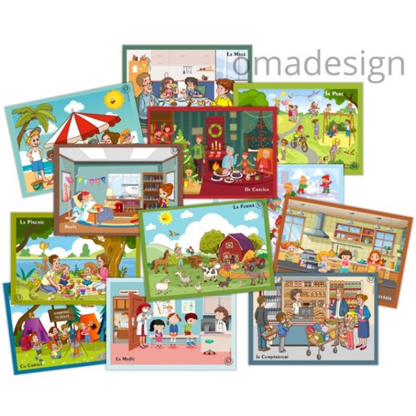 *Set 20 Planse Tematice Gradinita A3 - DSCP02